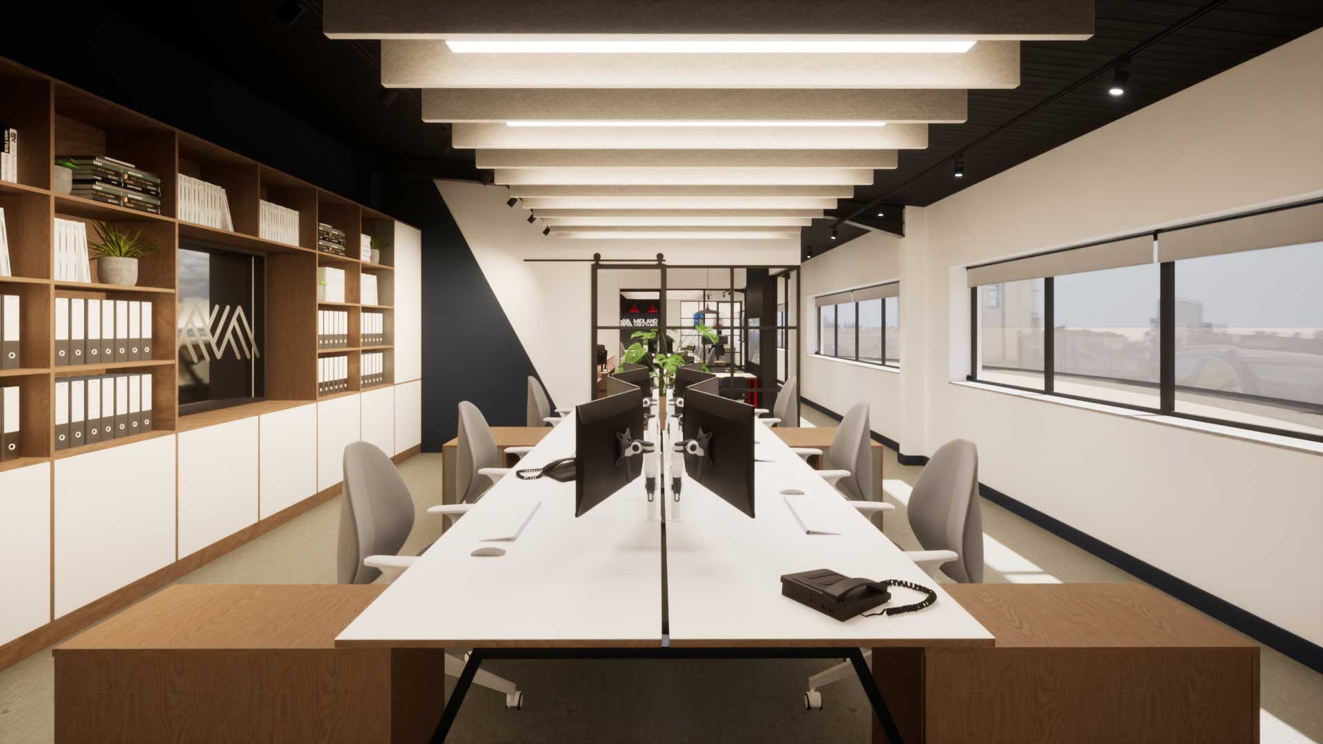 Midland Structures Office Design | Workplace Design Project