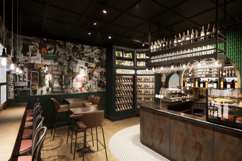The Waiting Room Bar Design | Heritage Meets Modern Design